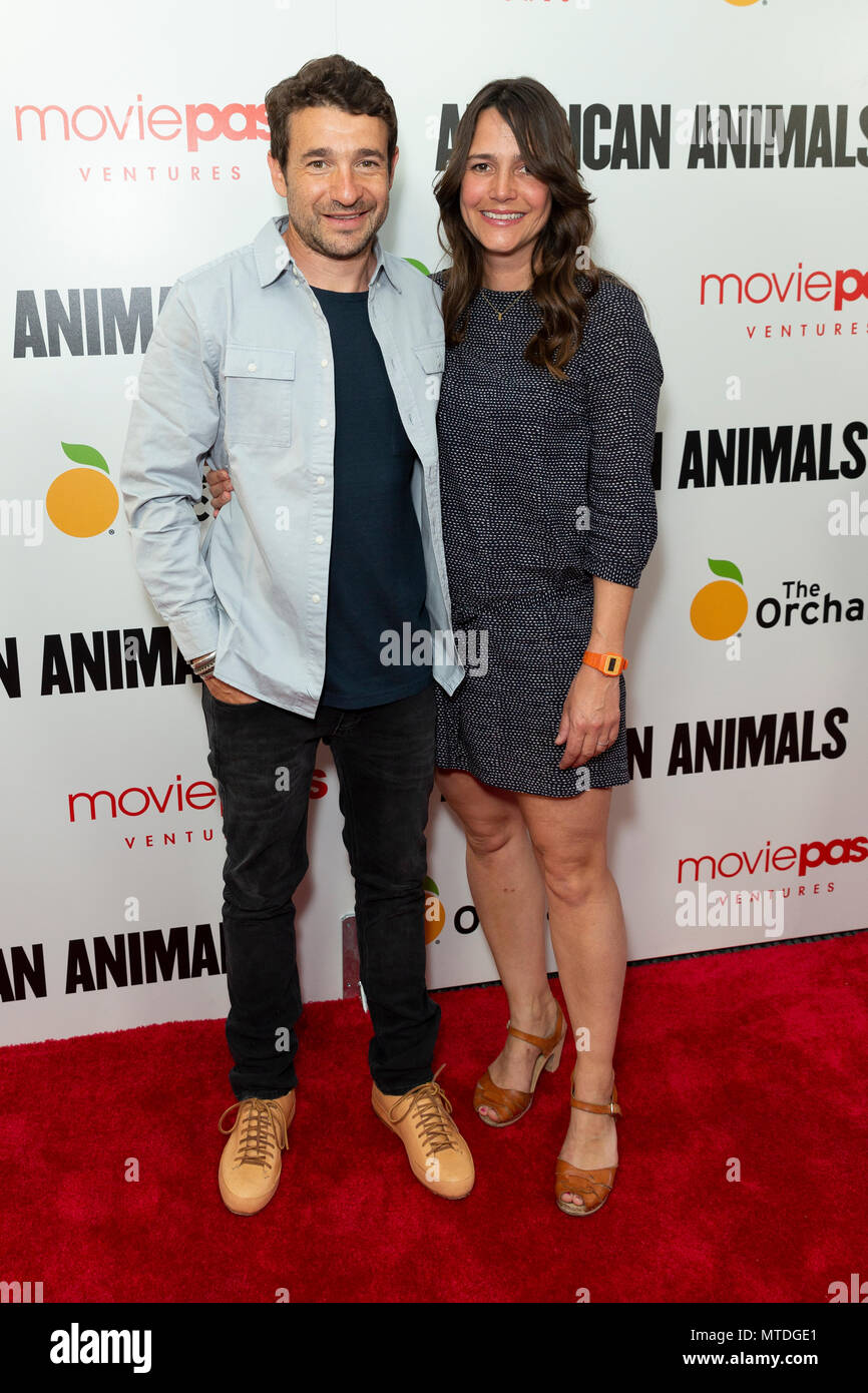 New York, NY - May 29, 2018: Bart Layton (L) attends American Animals ...