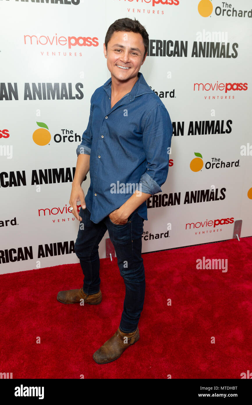 New York, NY - May 29, 2018: Arturo Castro attends American Animals ...