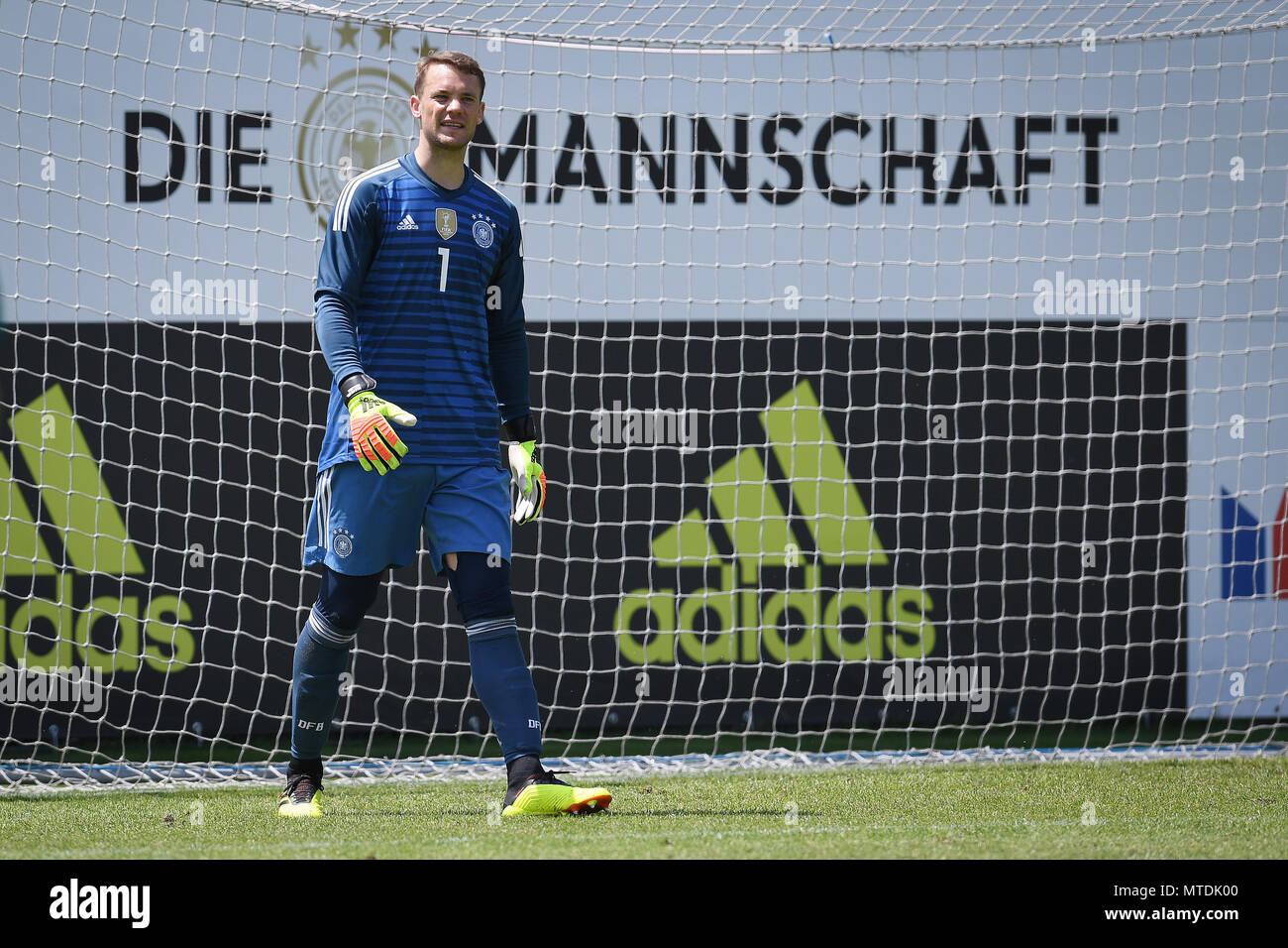 Goalkeeper Manuel Neuer (Germany). Test match The team - DFB U20 GES ...