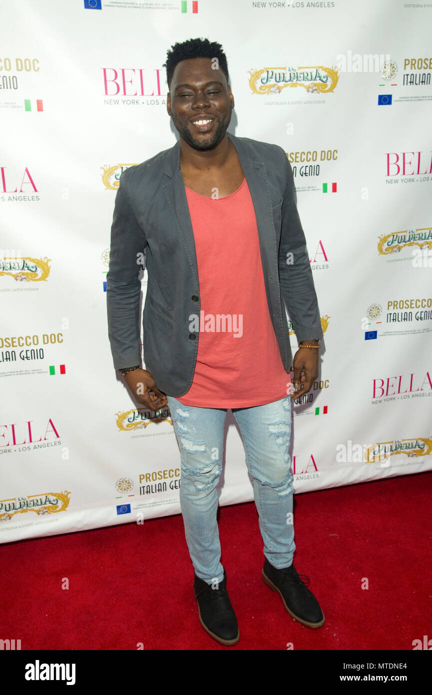 New York, USA. 29th May, 2018. Actor Donald Paul attends Bella New York ...