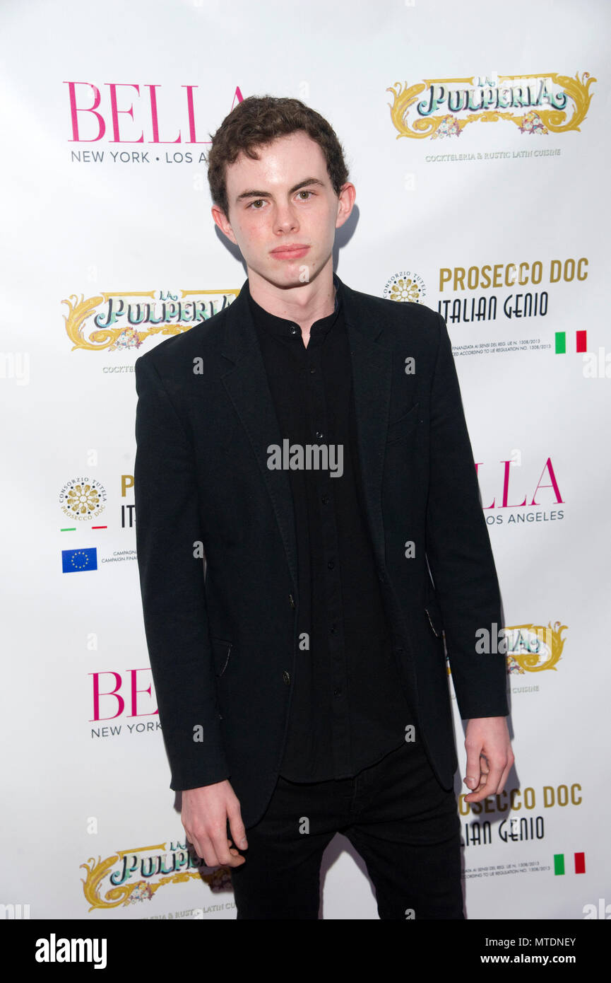 New York, USA. 29th May, 2018. Actor Max Mackenzie attends Bella New ...