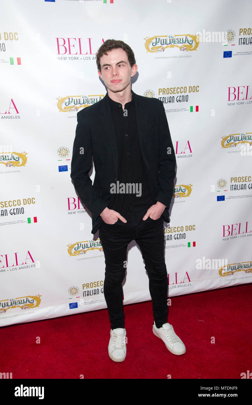 New York, USA. 29th May, 2018. Actor Max Mackenzie attends Bella New ...