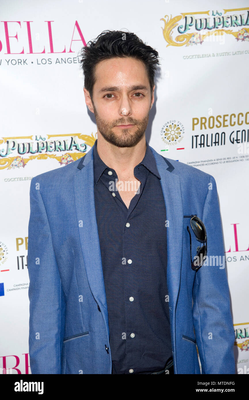New York, USA. 29th May, 2018. Actor Gabriel Gutierrez attends Bella ...