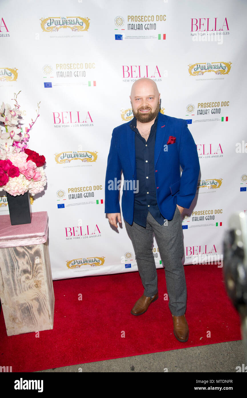 New York, USA. 29th May, 2018. Stephen Marinaro attends Bella New York ...