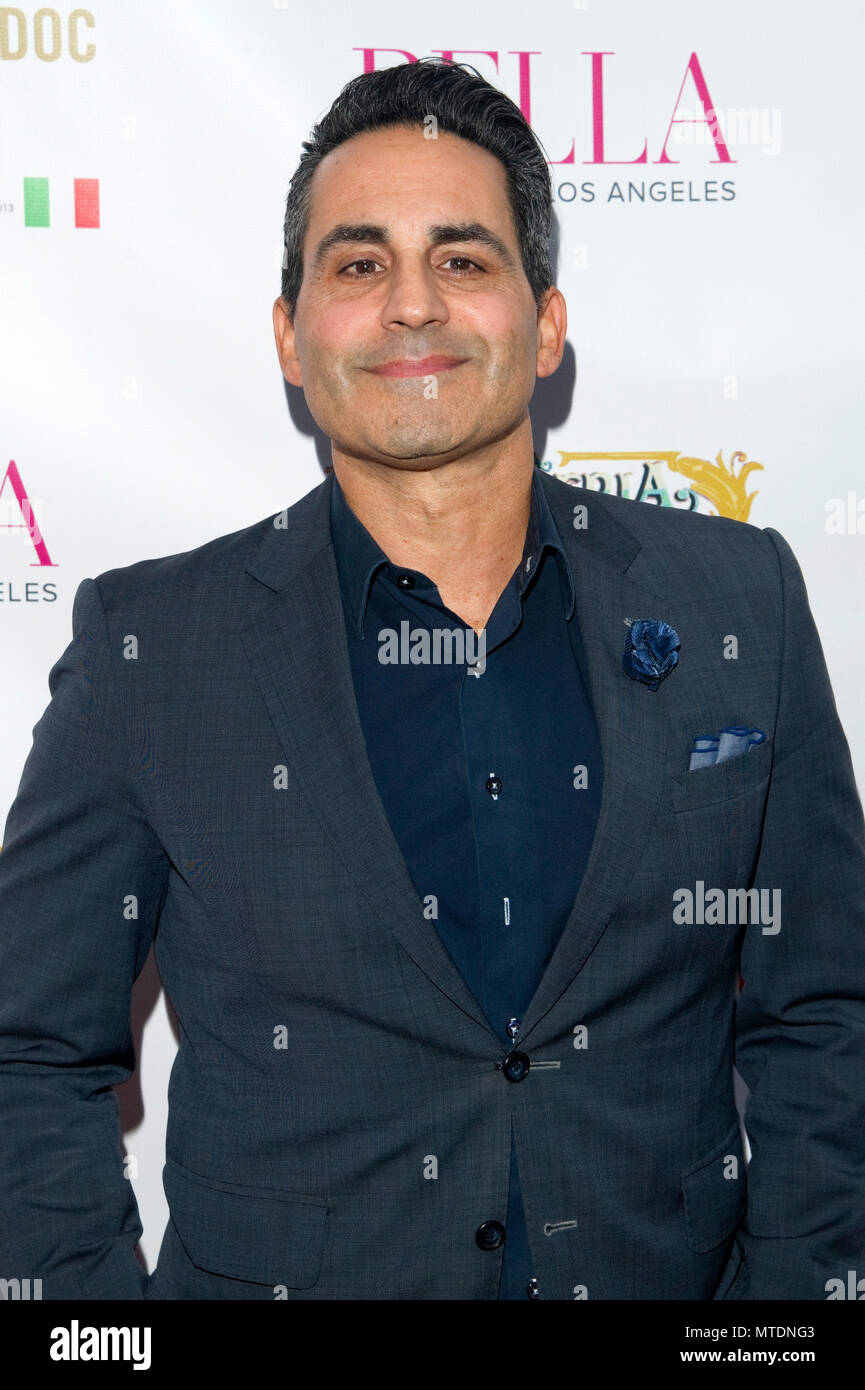 New York, USA. 29th May, 2018. Angelo David attends Bella New York ...