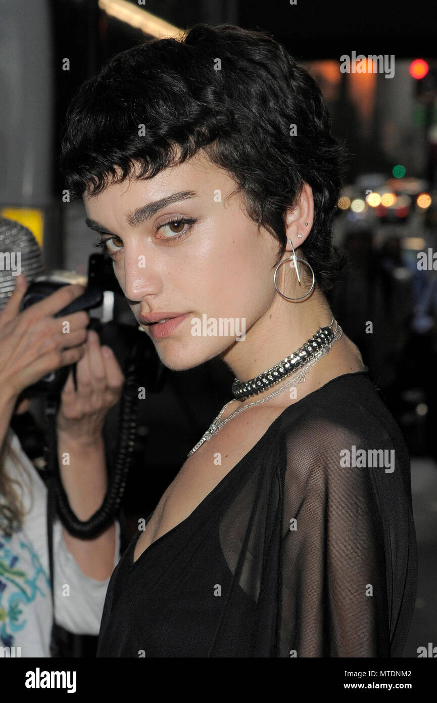 New York, USA. 29th May, 2018. Model Carolina Meijas attends Bella New ...