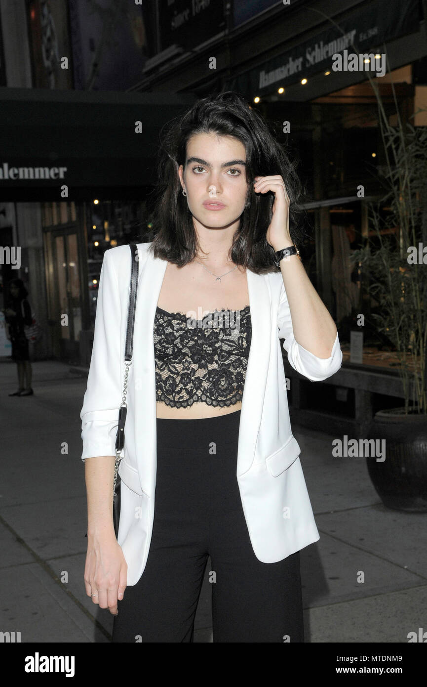 New York, USA. 29th May, 2018. Model Ana Campo attends Bella New York ...