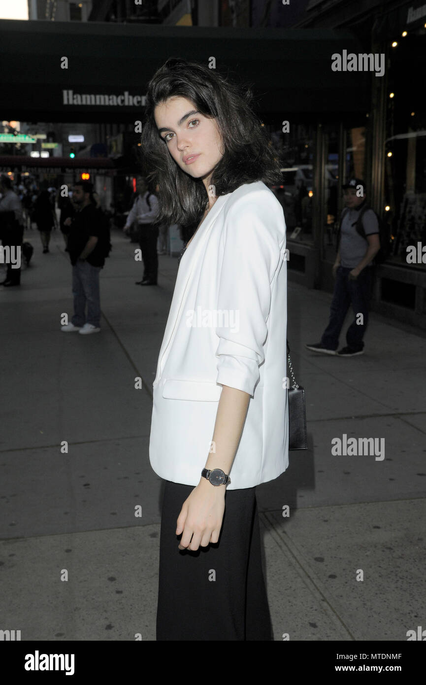 New York, USA. 29th May, 2018. Model Ana Campo attends Bella New York ...