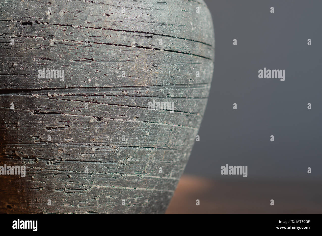 Minimalistic view of a natural slate object Stock Photo - Alamy