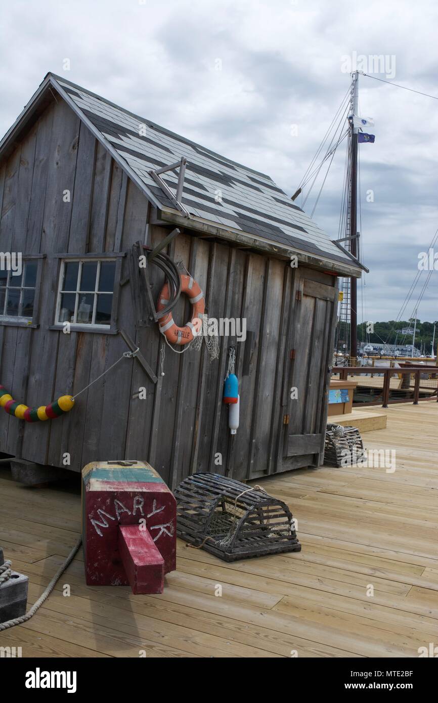 This shed is used to store equipment needed to maintain the working ...
