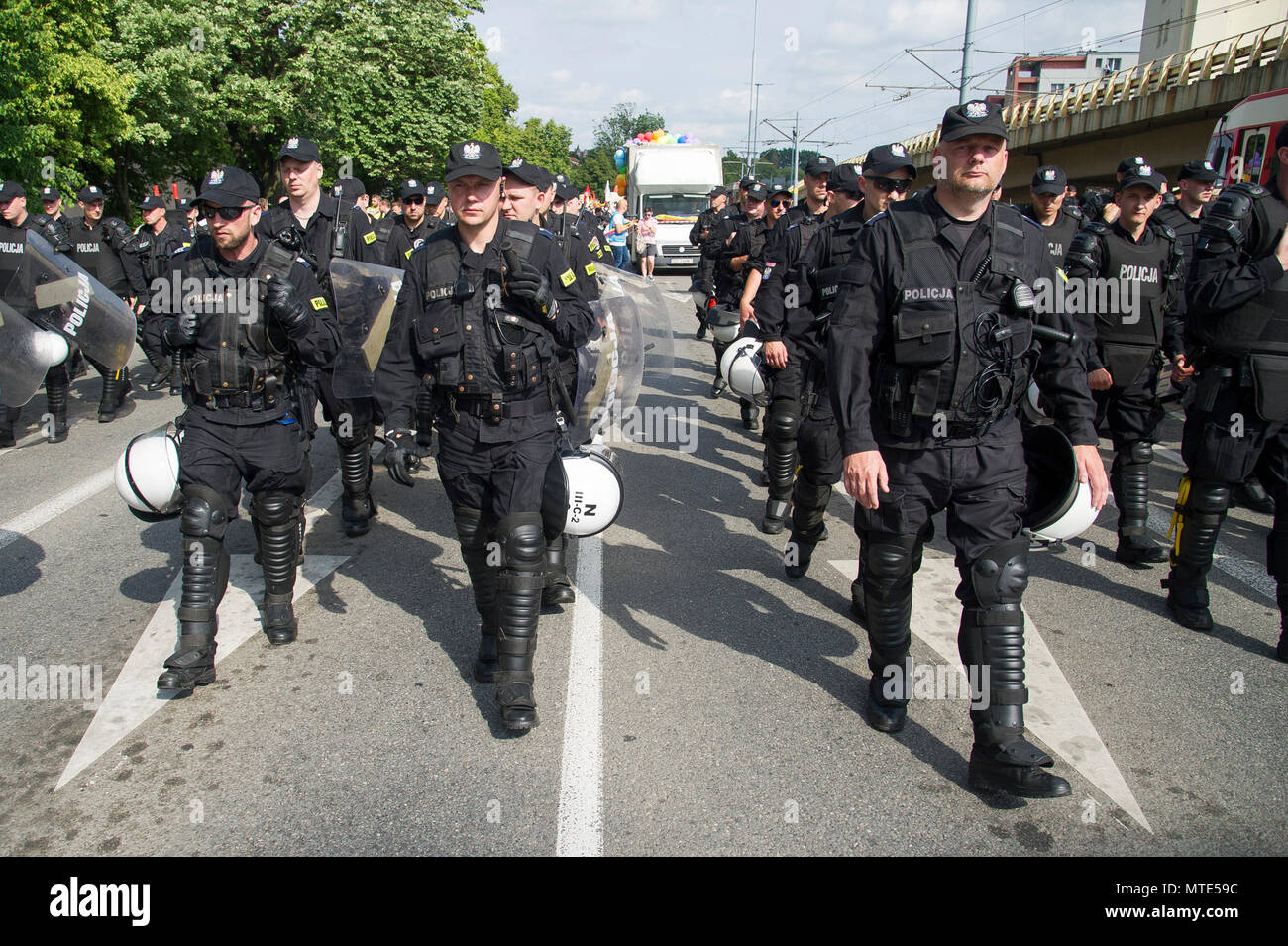Riot police helmet hi-res stock photography and images - Alamy