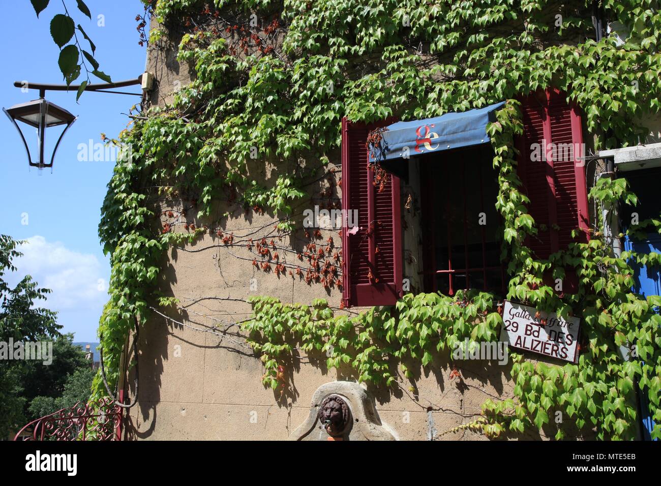 Grimaud Village, Var, France Stock Photo - Alamy