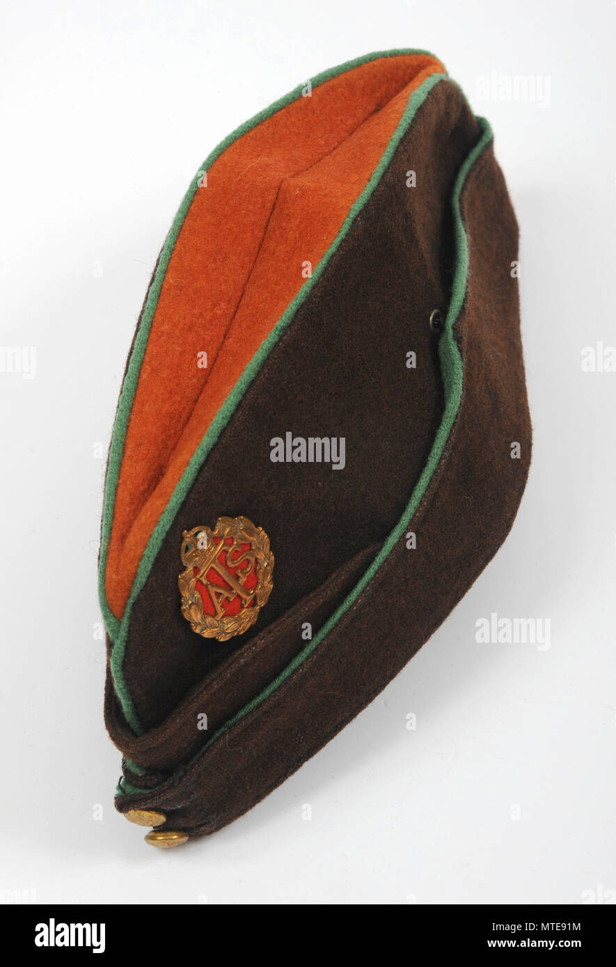 WW2 ATS Field service cap Stock Photo - Alamy