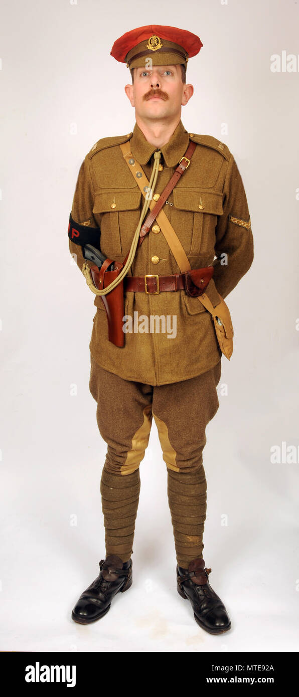Military Police WW1 Stock Photo - Alamy