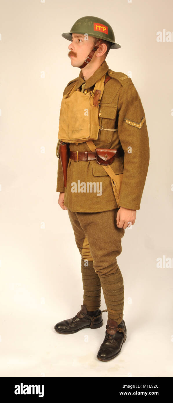 Military Police WW1 Stock Photo - Alamy