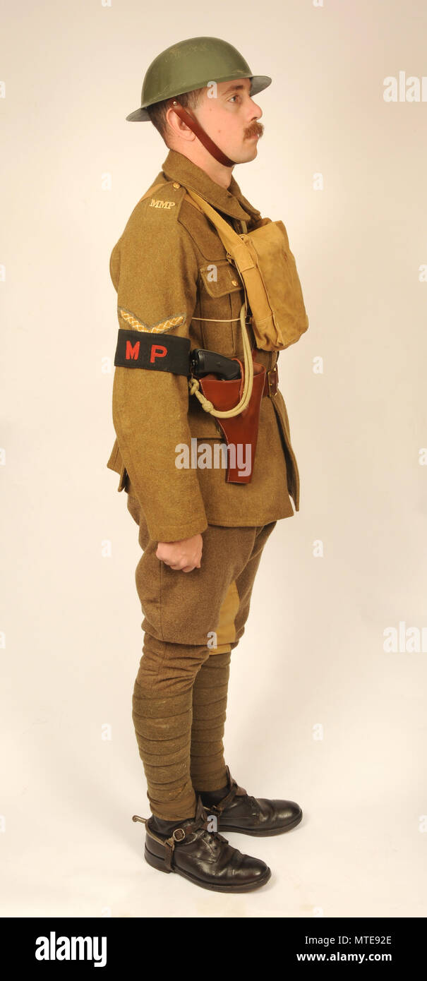 Military Police WW1 Stock Photo - Alamy