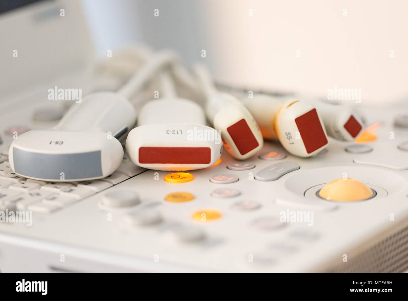 Modern sensors for ultrasound examination Stock Photo - Alamy