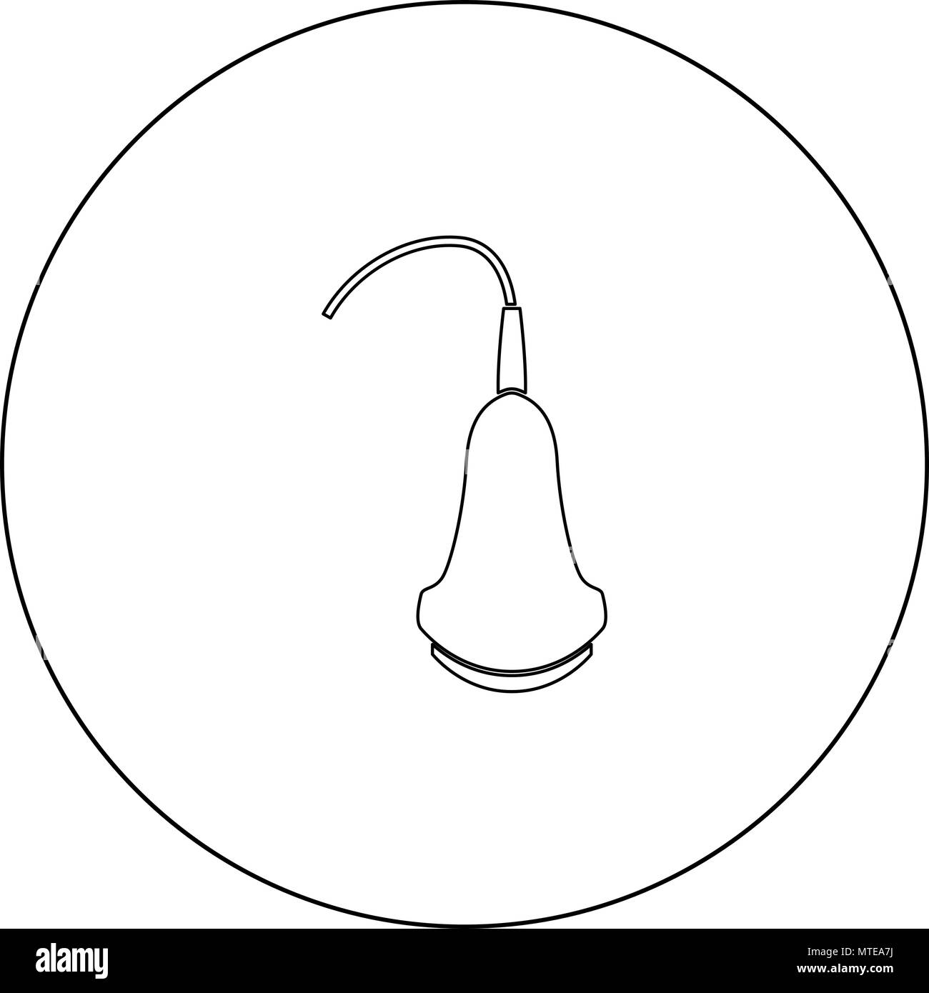 Sonogram examination Stock Vector Images - Alamy