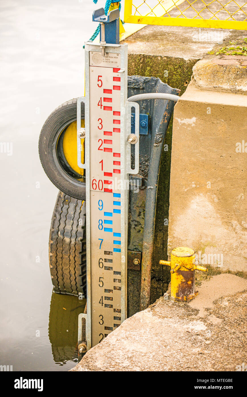 Sea level mark hi-res stock photography and images - Alamy