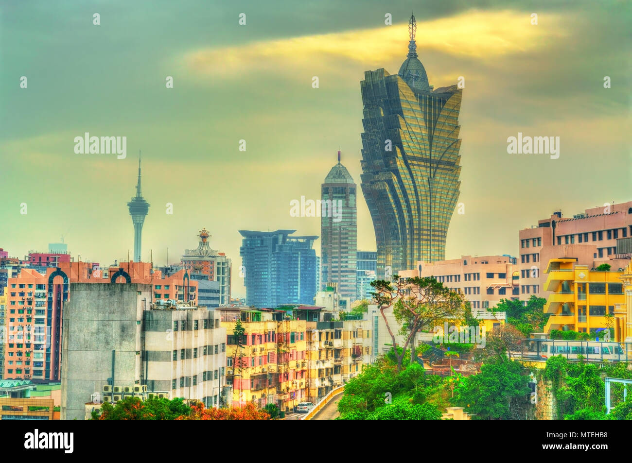 Macau portuguese architecture hi-res stock photography and images - Alamy
