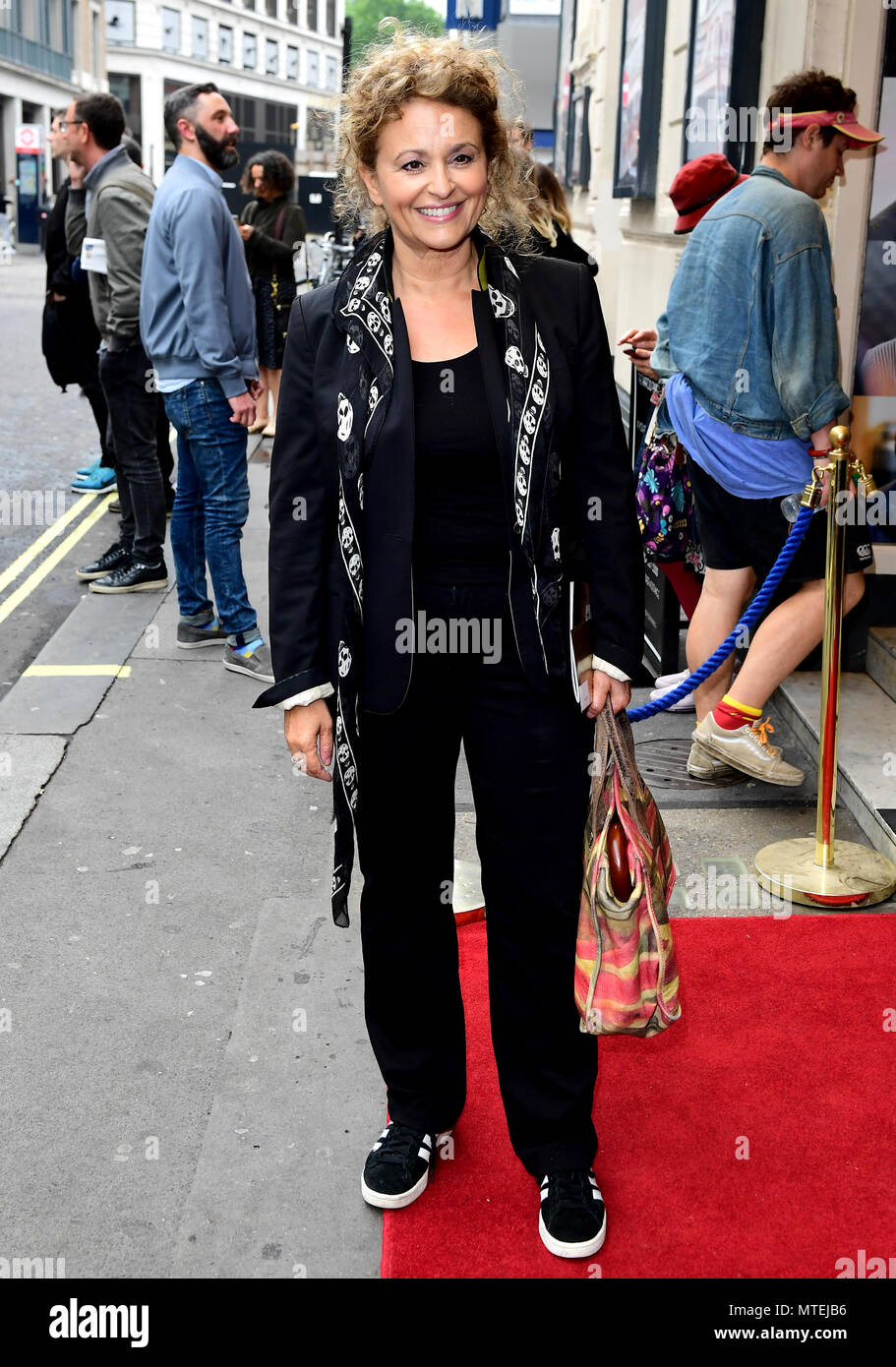 Nadia Sawalha attending the opening night of Nina Raine's Consent held ...