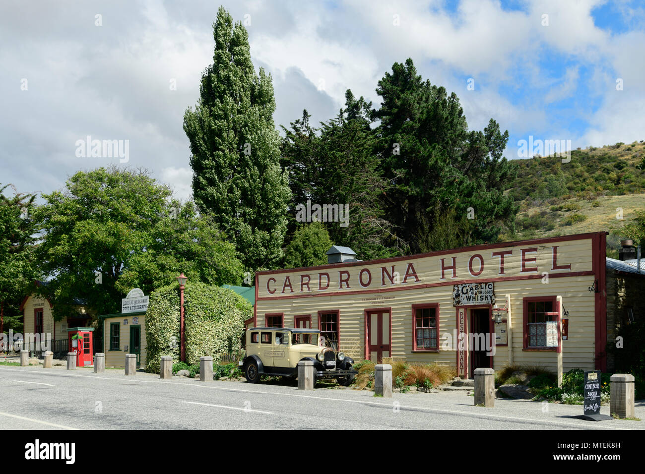 Oceania; New Zealand; Aotearoa; South Island; Cardrona Valley Stock ...