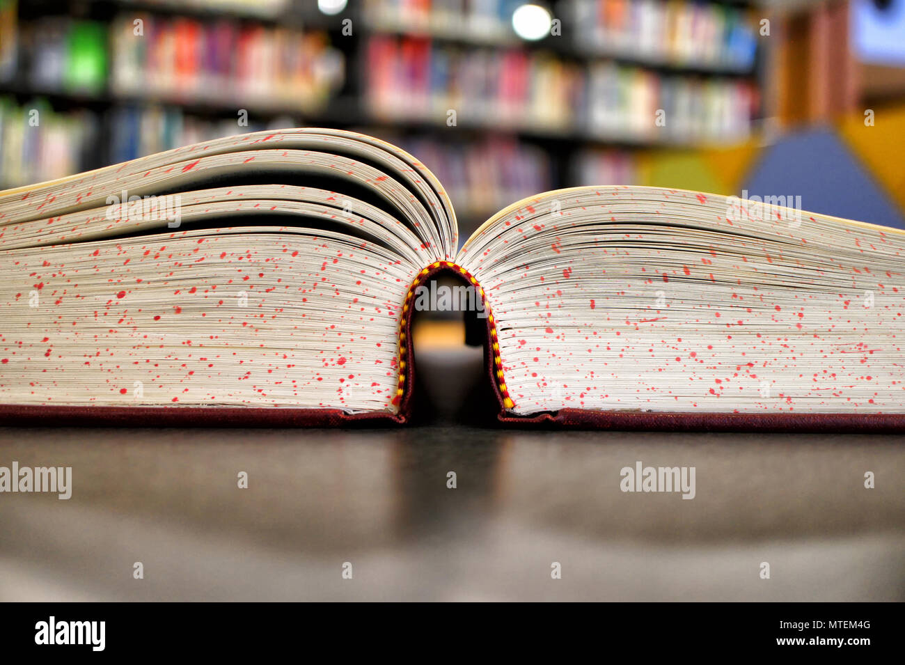 Open words open book hi-res stock photography and images - Alamy