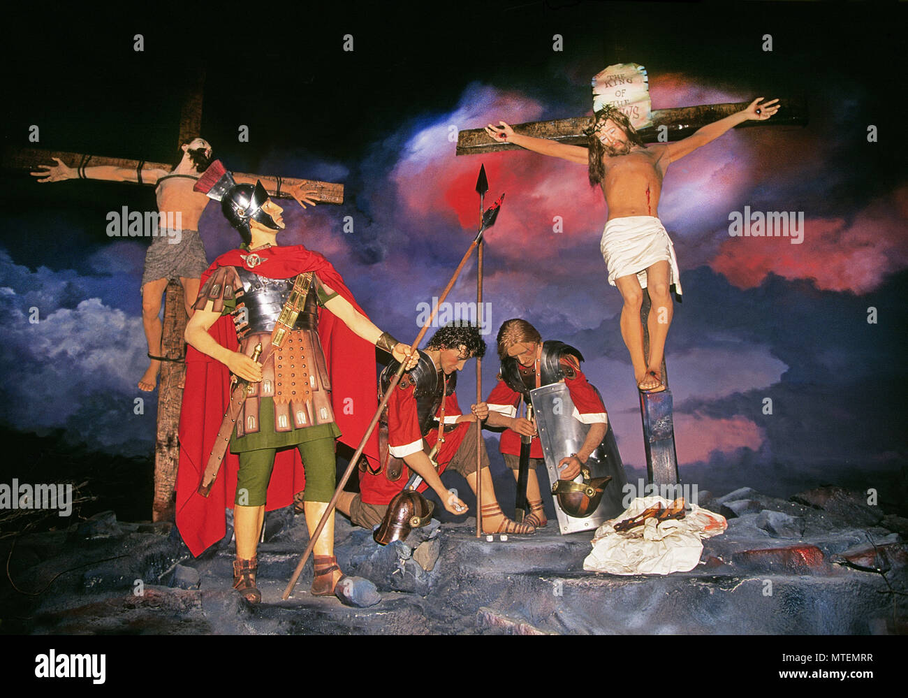 Roman soldiers and jesus hi-res stock photography and images - Alamy