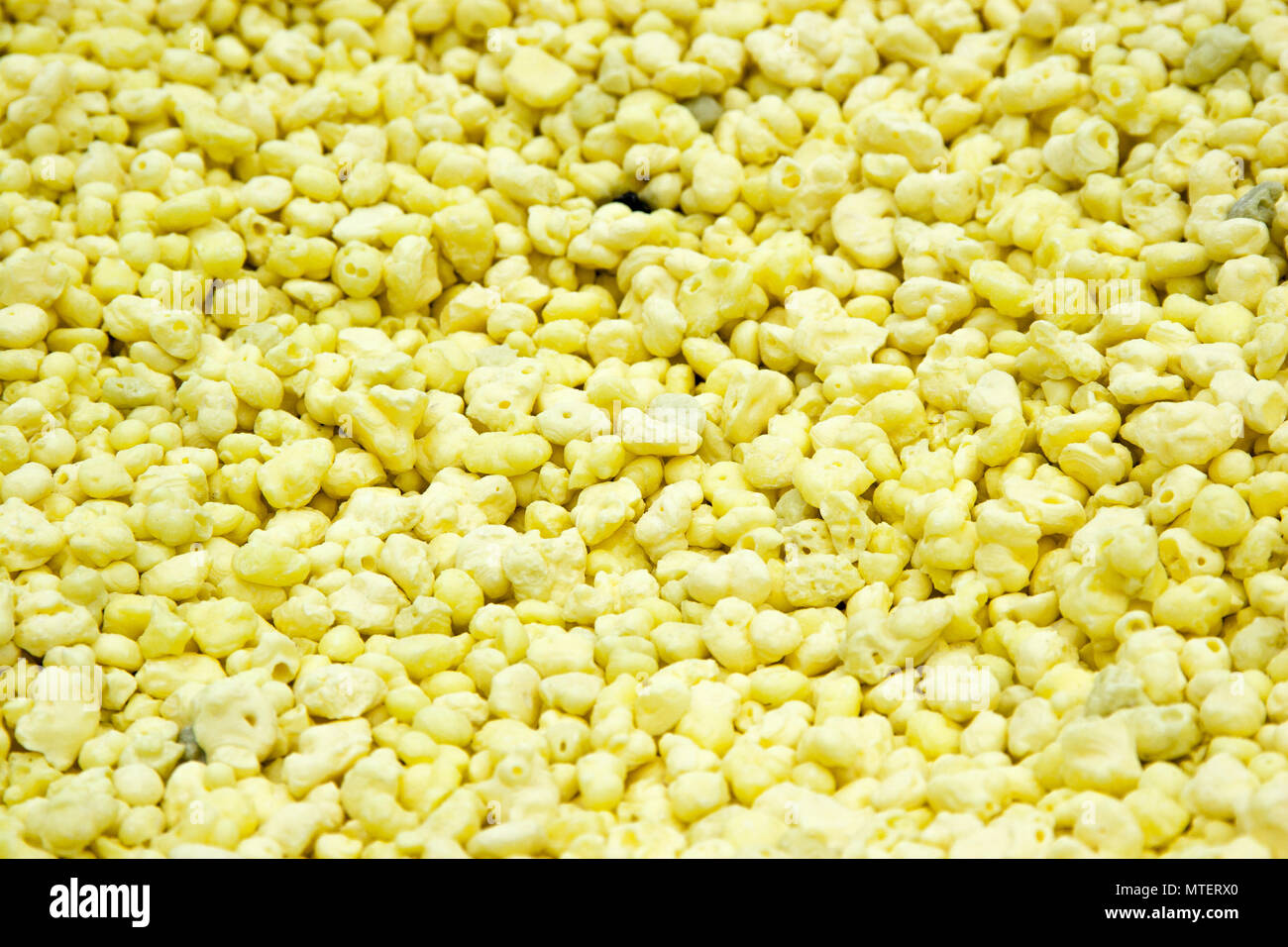 Portrait of Background of Sulphur Texture Stock Photo - Alamy