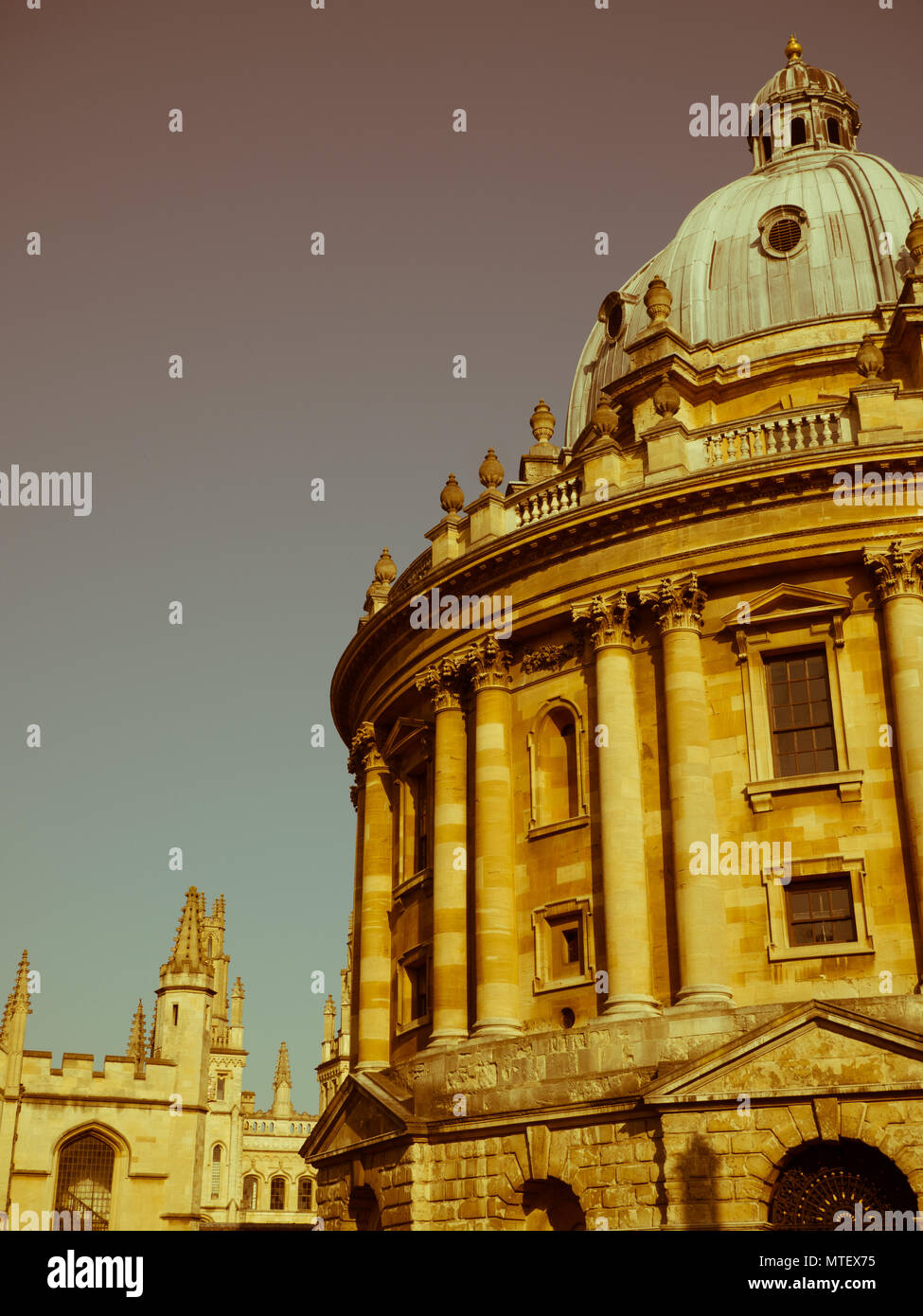 Radcliffe Camera Oxford University Reference Library, with all souls ...