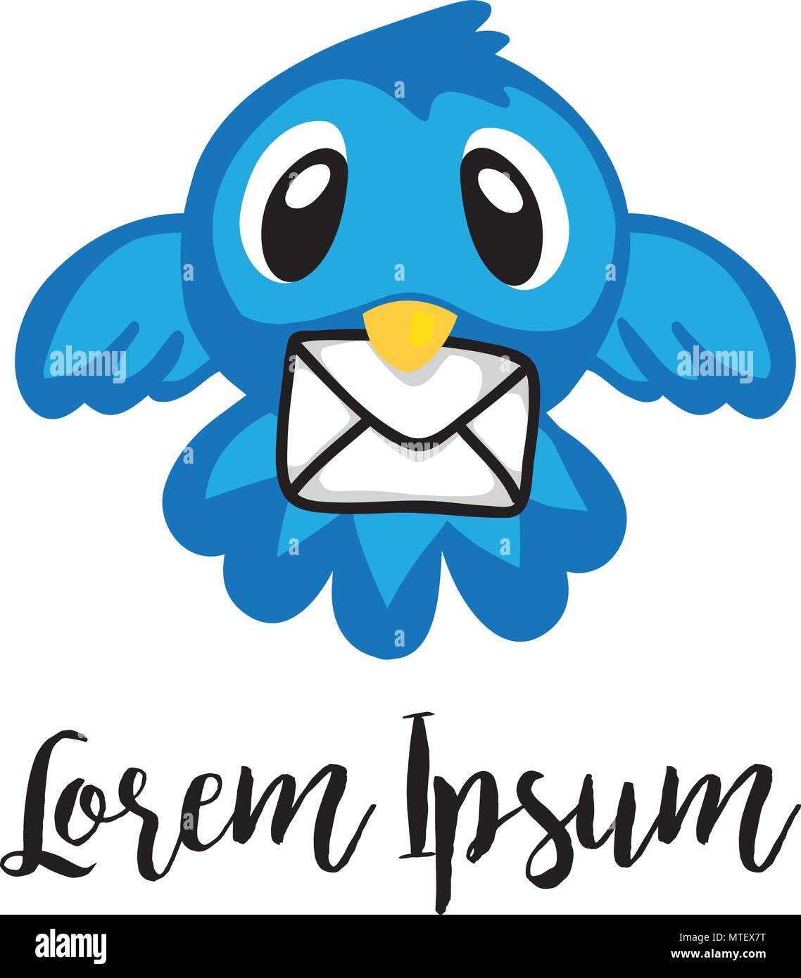 Mail mailbox letter cartoon Stock Vector Images - Alamy