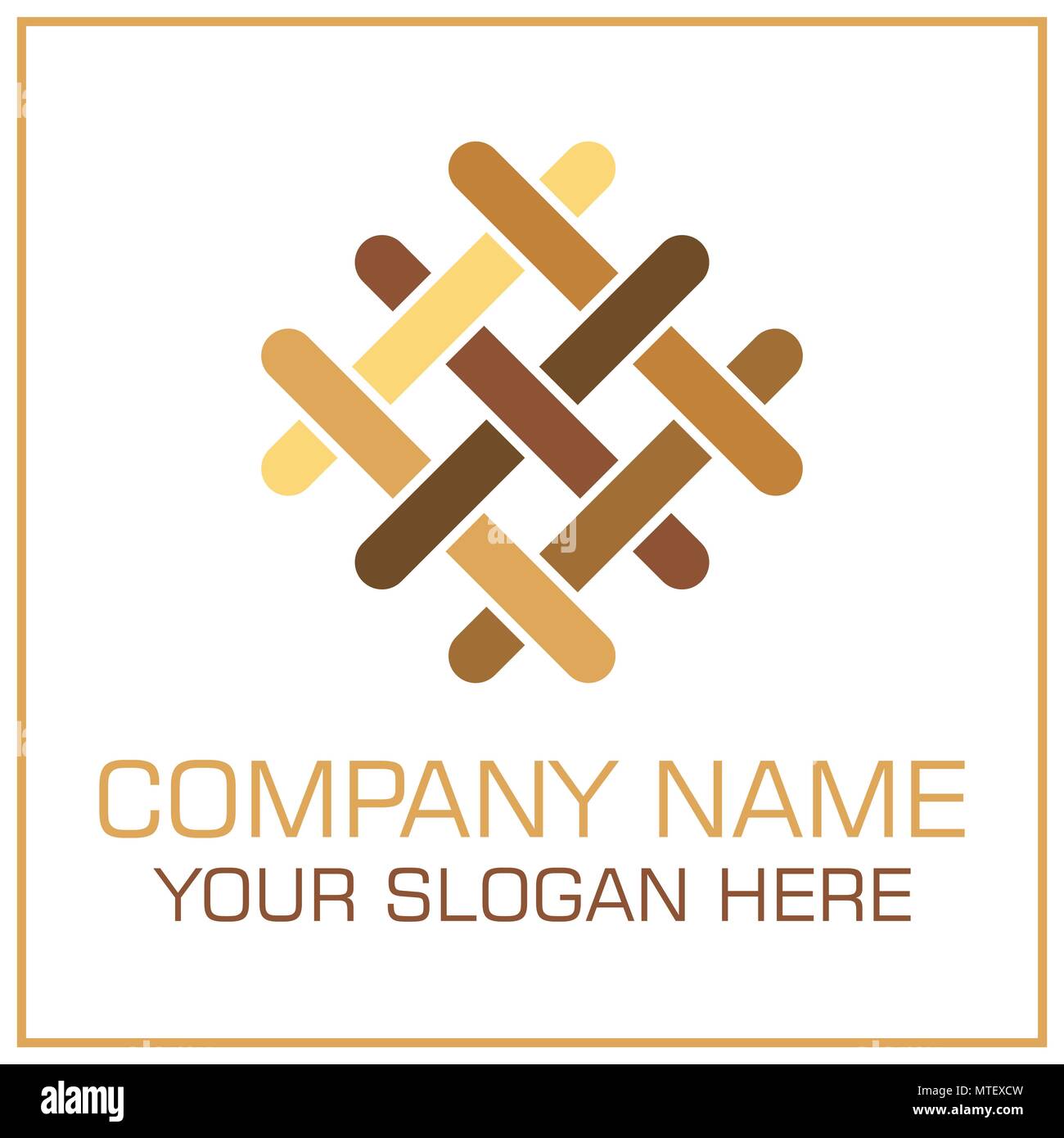 Flat Style Vector Logo Parquet / Laminate for Flooring Company ...