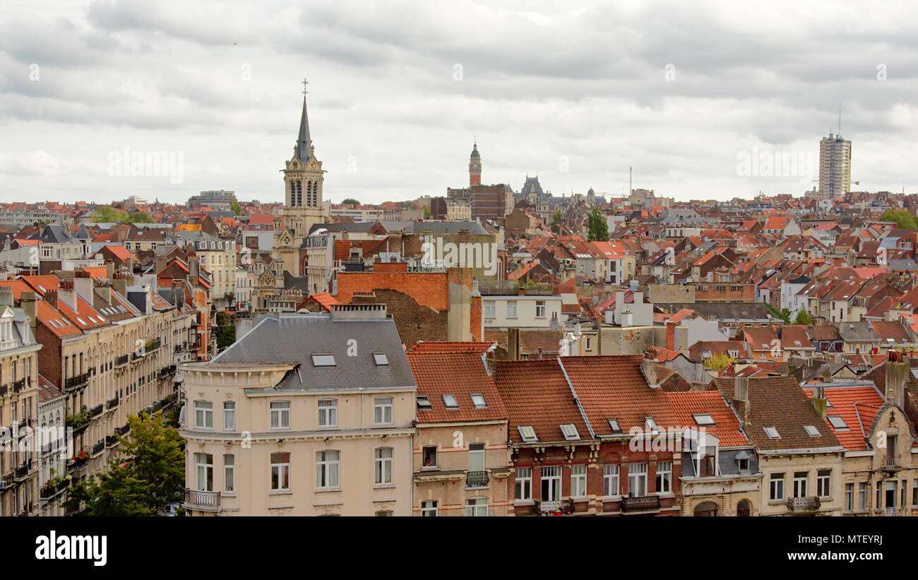 Aerial view of brussels hi-res stock photography and images - Alamy