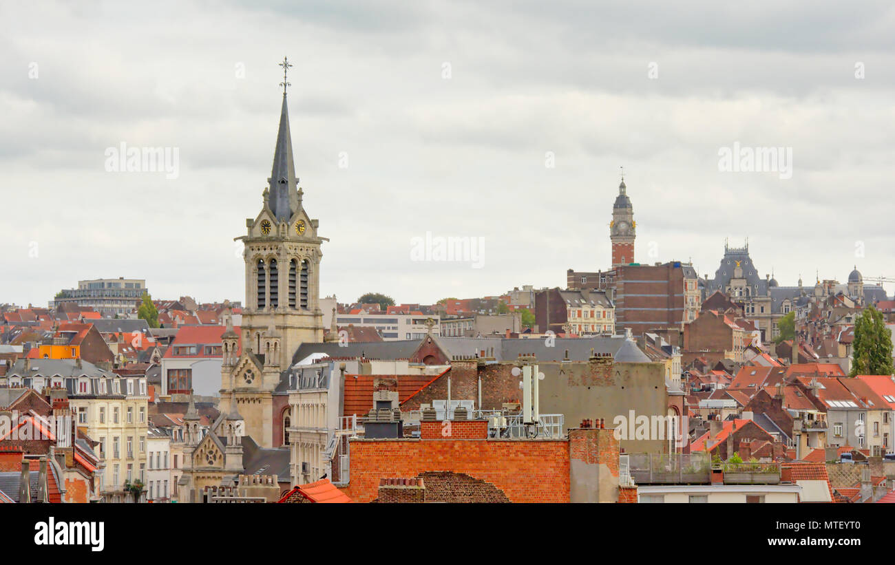 Aerial view of brussels hi-res stock photography and images - Alamy