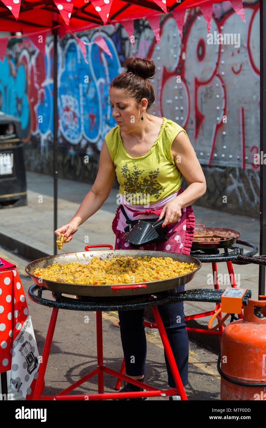Brick lane london food hi-res stock photography and images - Alamy