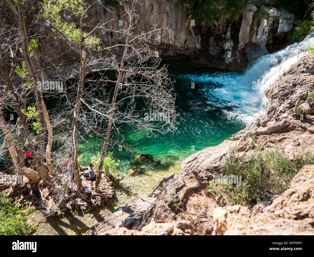 Beautiful shot small waterfall hi-res stock photography and images - Alamy