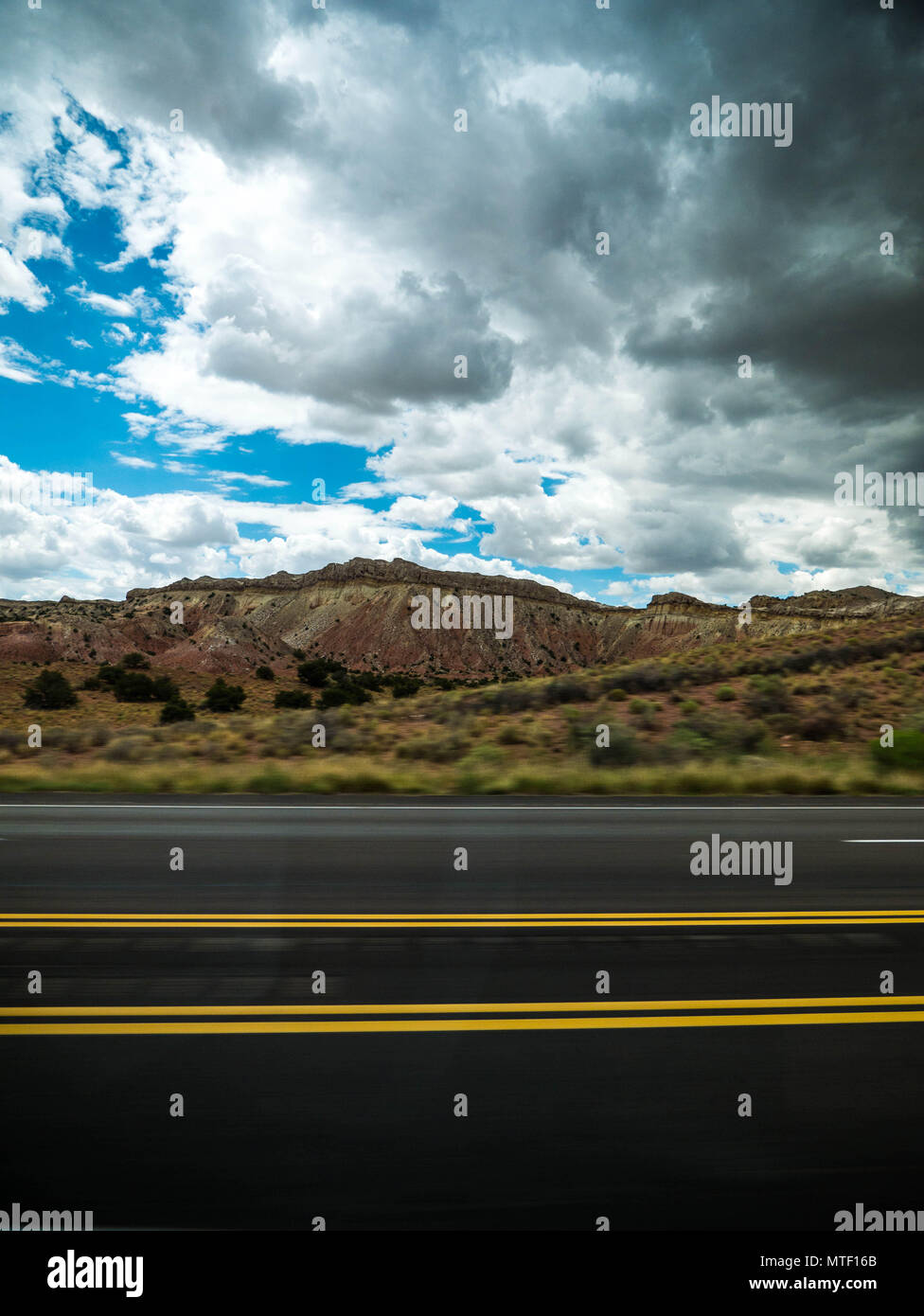 Driving along Colorado highways Stock Photo - Alamy