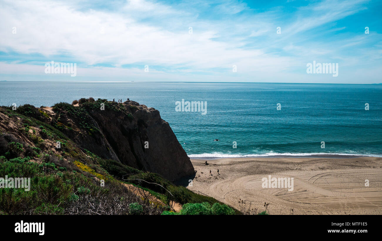 Point Dume in California Stock Photo - Alamy