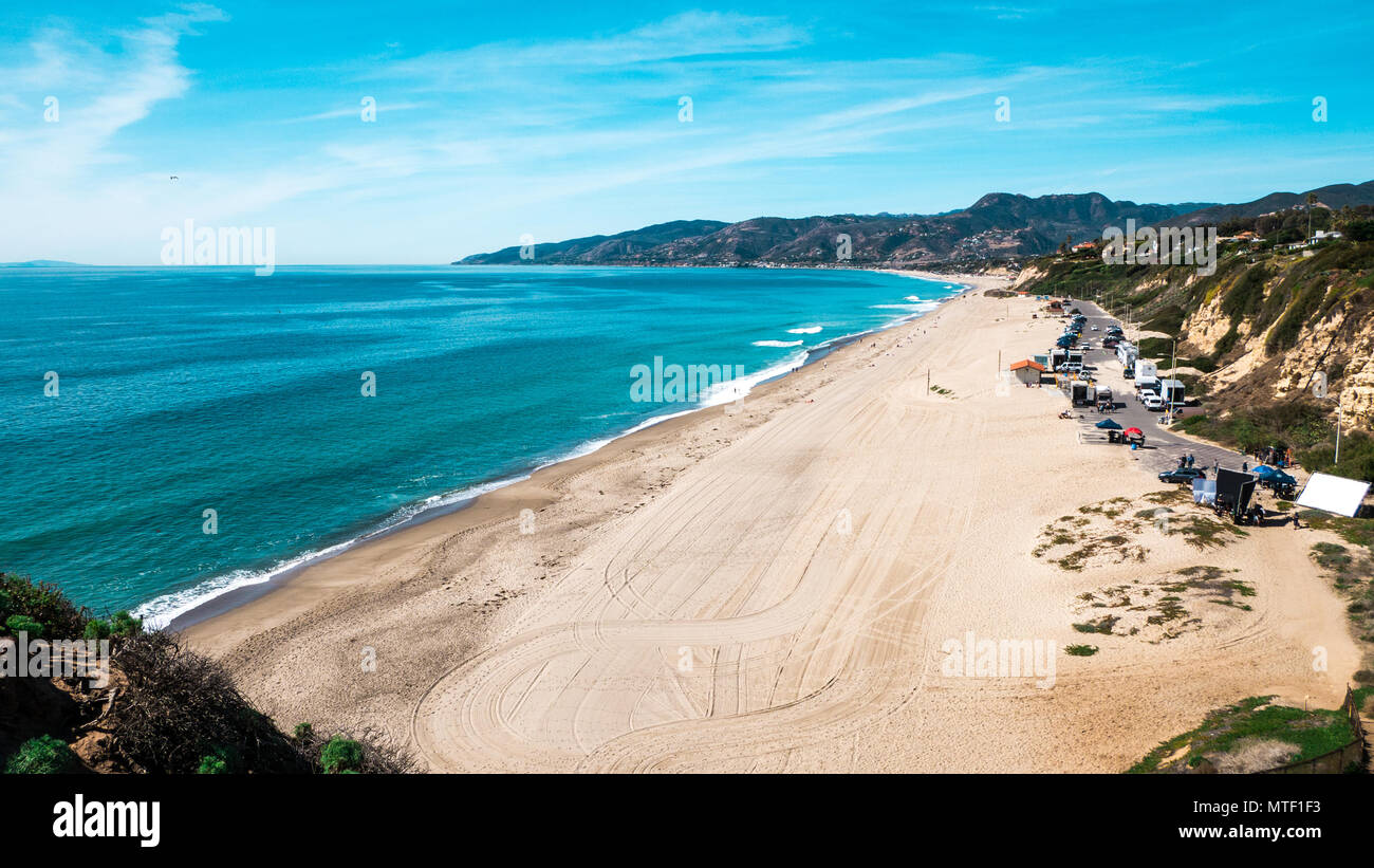 Point Dume in California Stock Photo - Alamy
