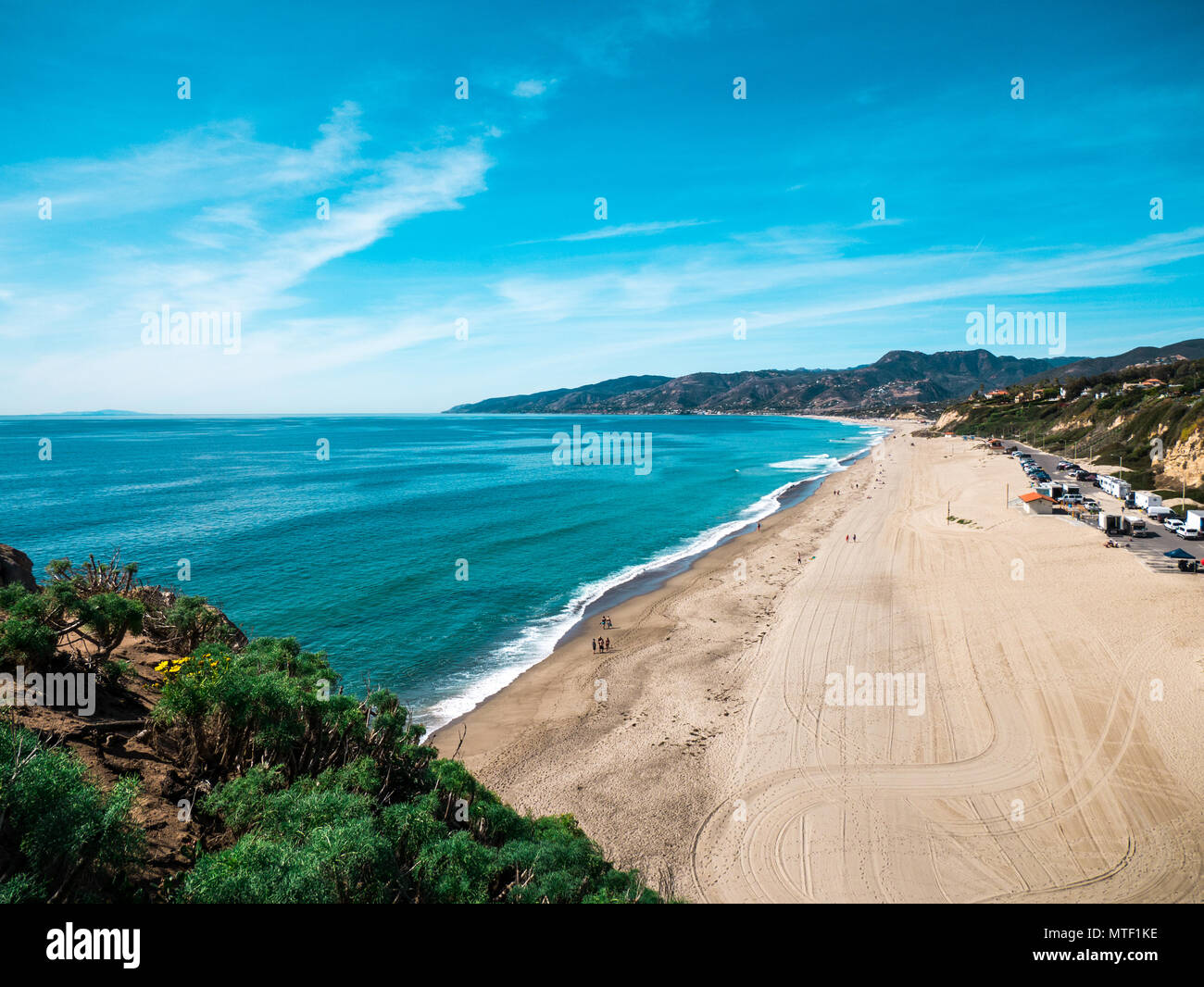 Point Dume in California Stock Photo - Alamy
