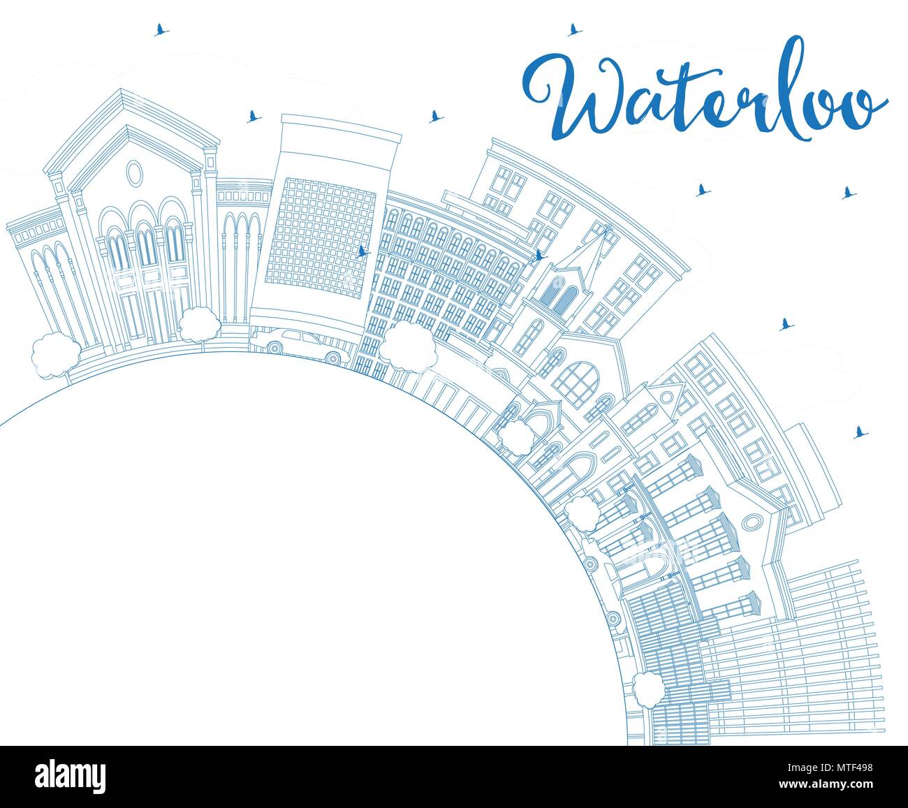The waterloo house Stock Vector Images - Alamy