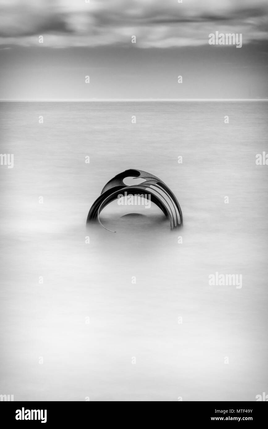 Mary's Shell, Cleveleys Stock Photo - Alamy