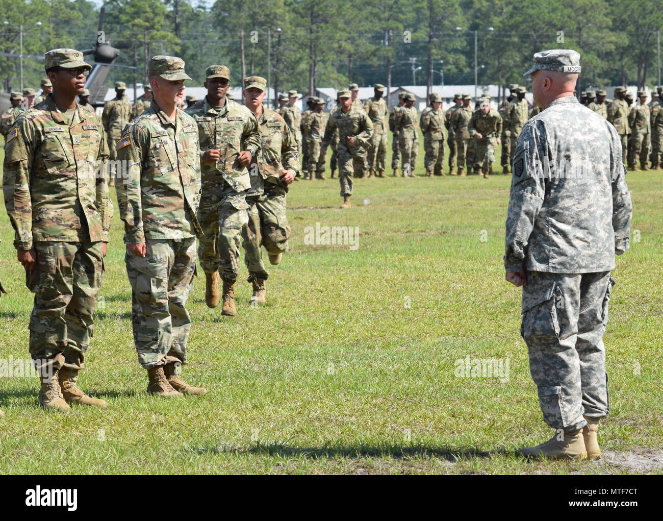 Command Sgt. Major Samuel McCord, 648th Maneuver Enhancement Brigade ...