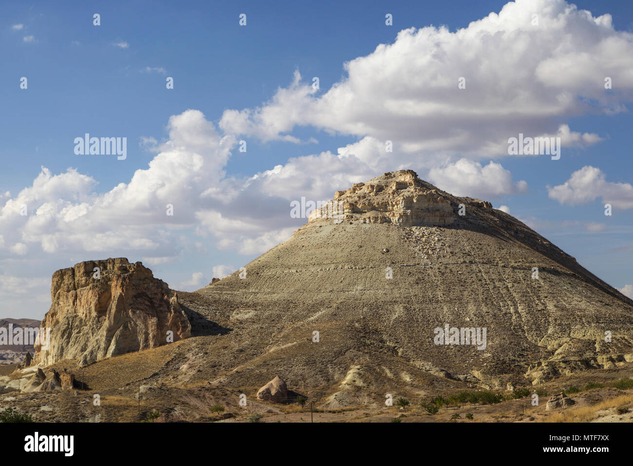natural volcanic formations in Cappadocia in Turkey Stock Photo - Alamy