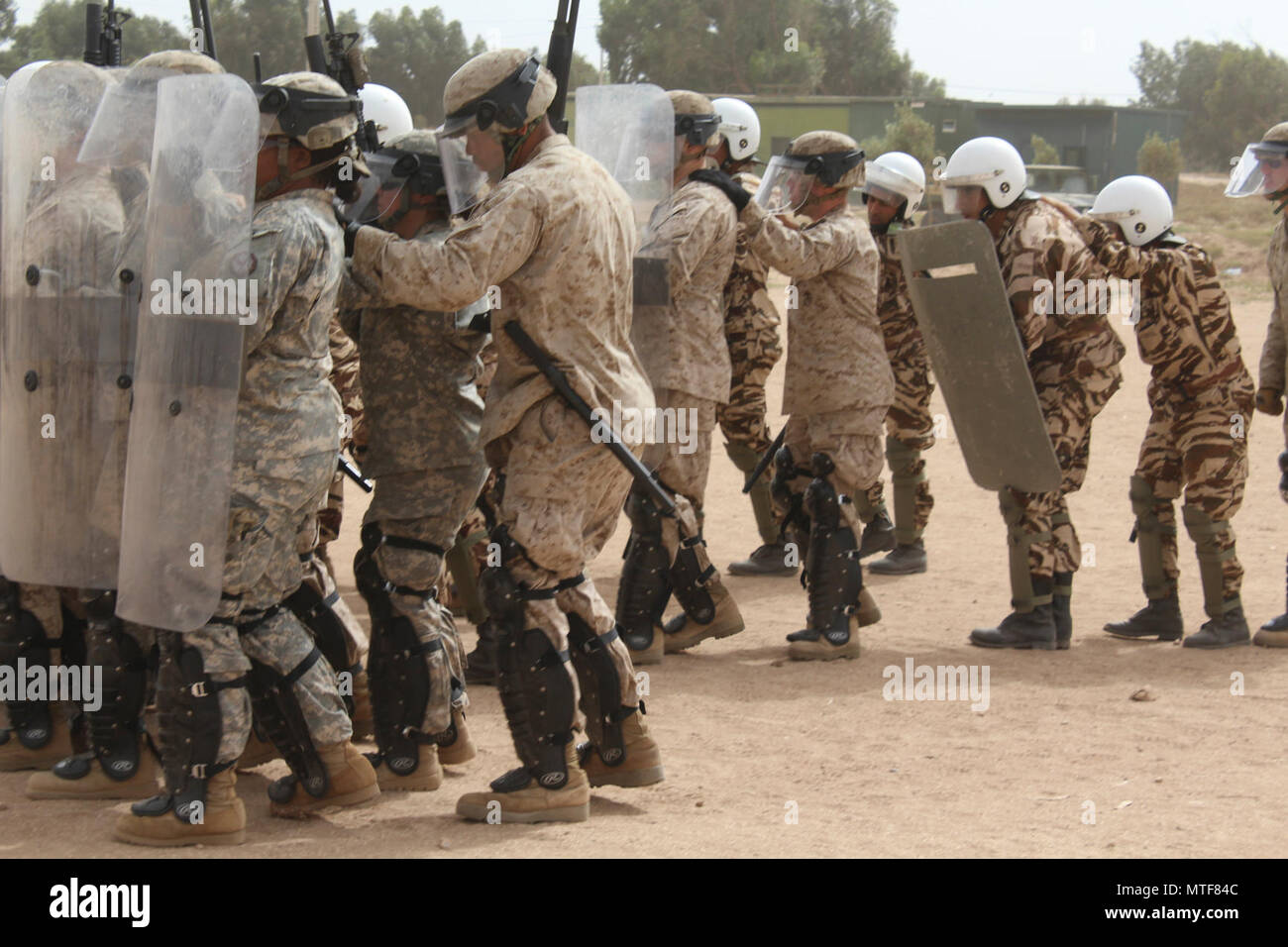 Riot control techniques hi-res stock photography and images - Alamy