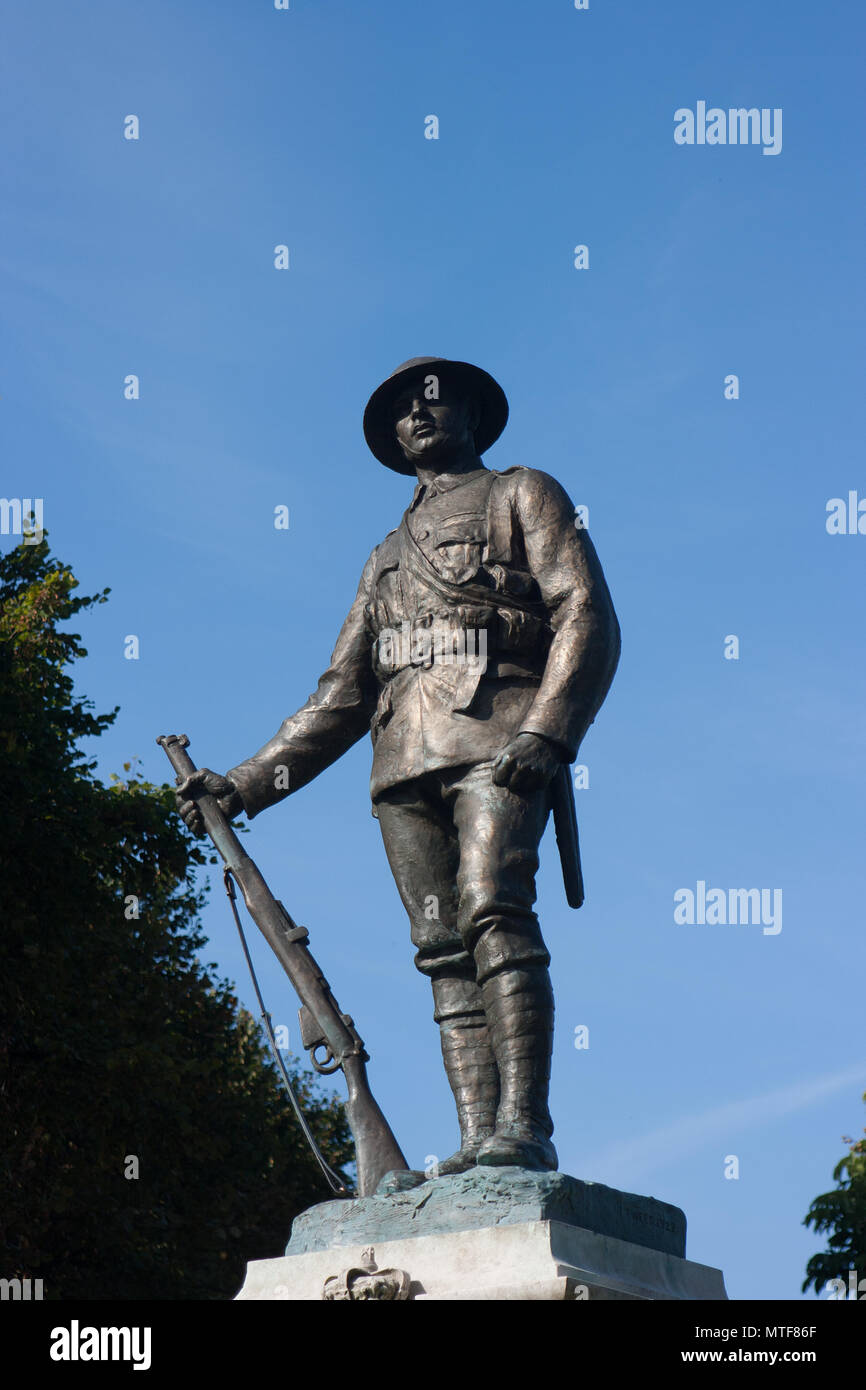 War memorial outside winchester cathedral hi-res stock photography and ...
