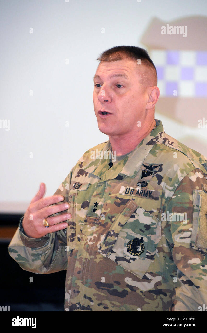 Maj. Gen. Troy D. Kok, commanding general for the U.S. Army Reserve's ...
