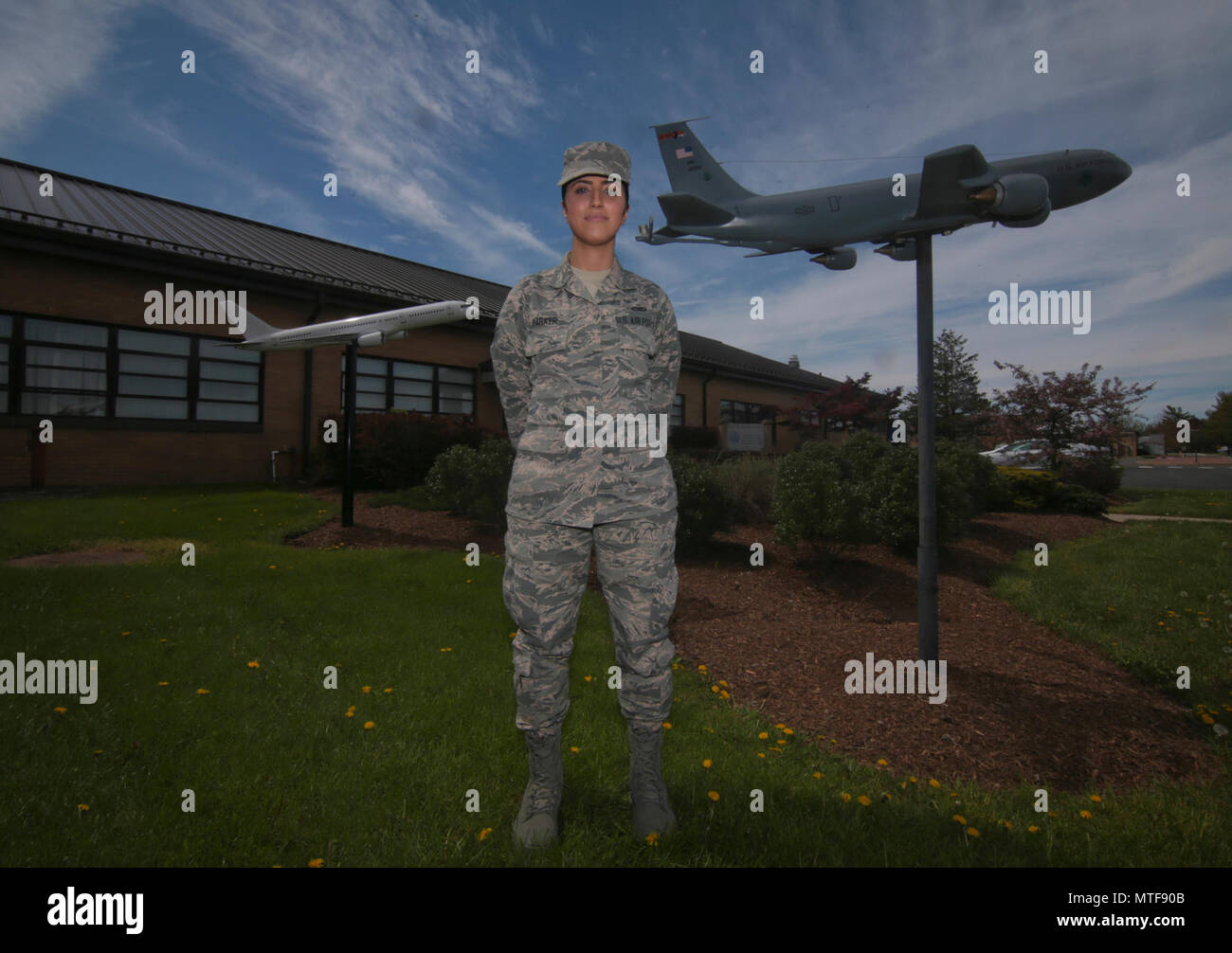 New Jersey Air National Guard Airman 1st Class Eusaybia Parker from the ...