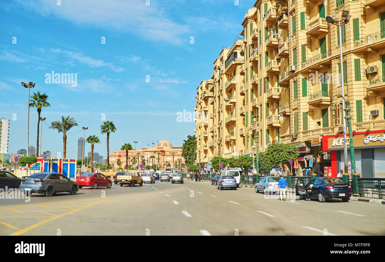 Traffic pedestrian cairo egypt hi-res stock photography and images - Alamy