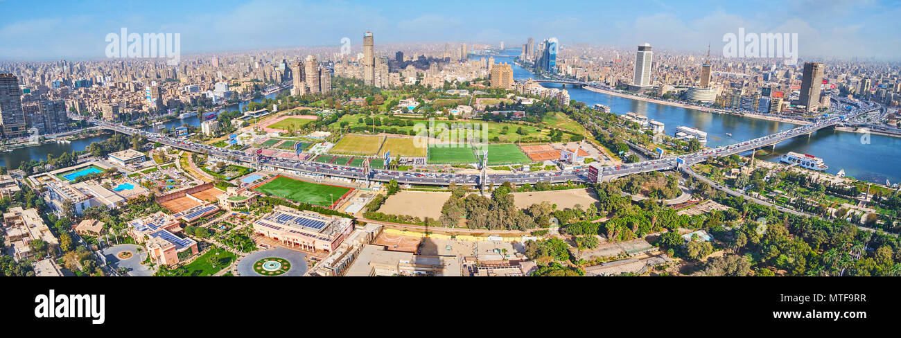 Corniche el nil hi-res stock photography and images - Alamy